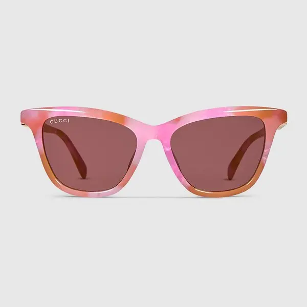 Gucci Cat-eye Sunglasses - Red