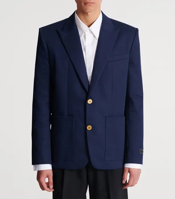 Balmain Cotton Twill Blazer