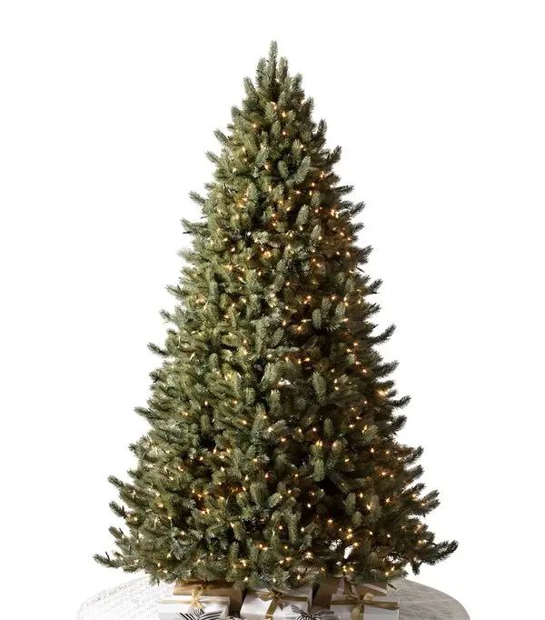 BALSAM HILL Vermont White Spruce Clear Led Tree - Green