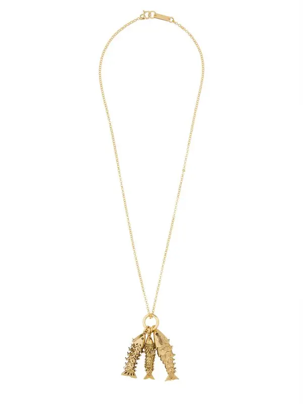Isabel Marant Colllana River Pendant Necklace - Gold