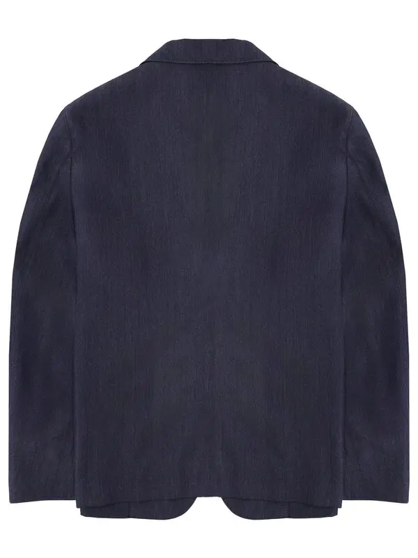 Giorgio Armani Wool Jacket - Blue