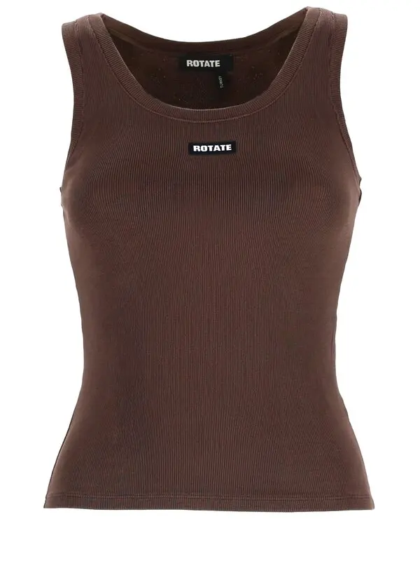 ROTATE BY BIRGER CHRISTENSEN Logo Tank Top