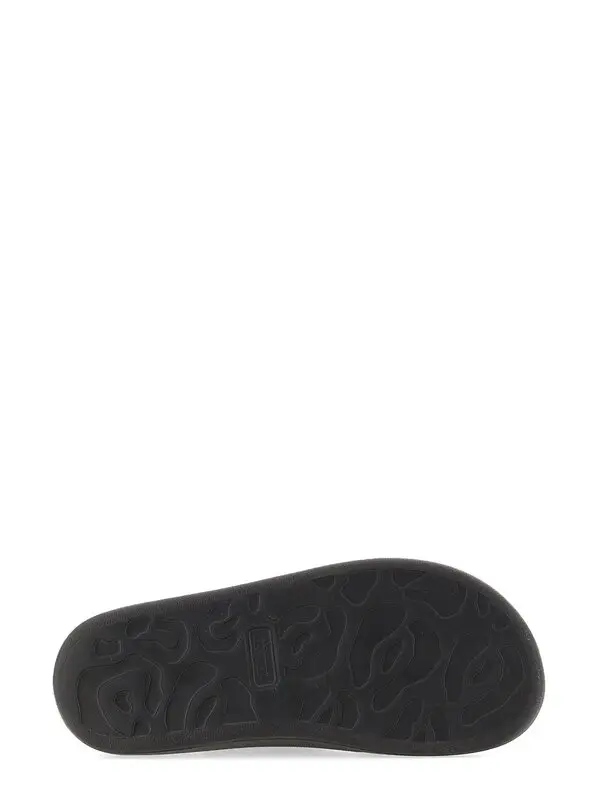 Alexander McQueen Oversized "hybrid" Sandal - Black