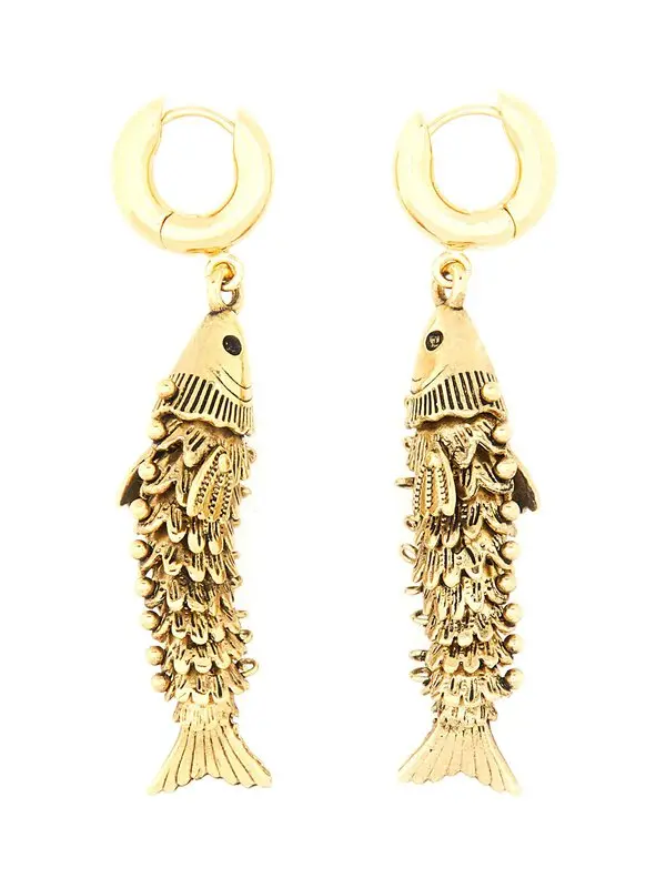 Isabel Marant River Dangle Earrings - Gold