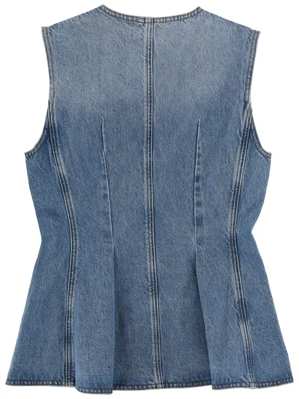 ROTATE BY BIRGER CHRISTENSEN Denim Top