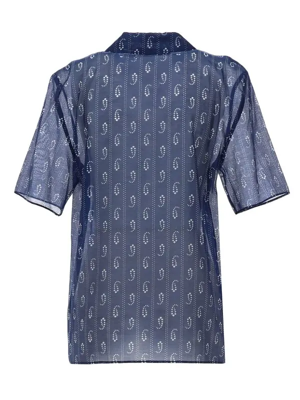 Tory Burch Printed Shirt - Blue