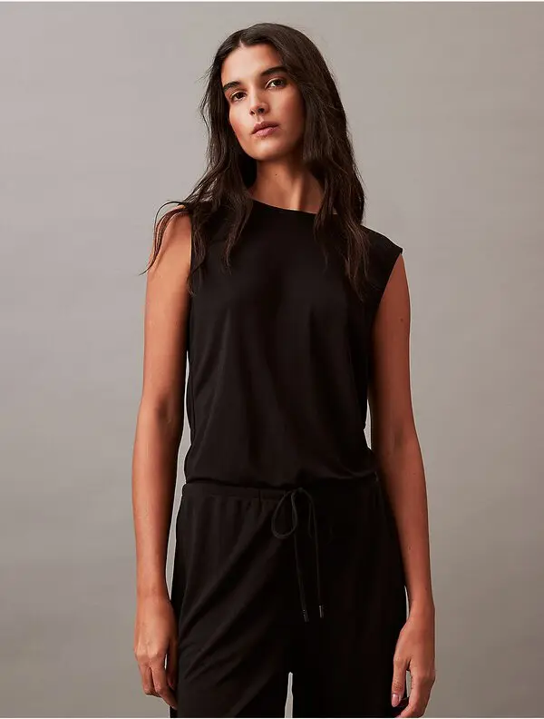 Calvin Klein Refined Jersey Jumpsuit