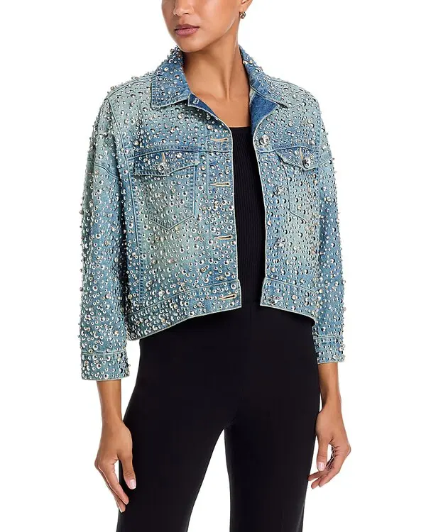 L'Agence Embellished High-low Jacket