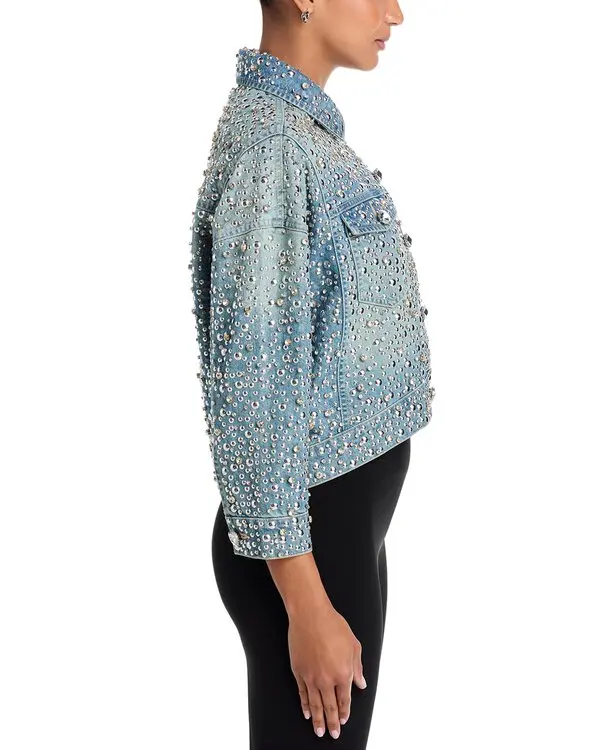 L'Agence Embellished High-low Jacket