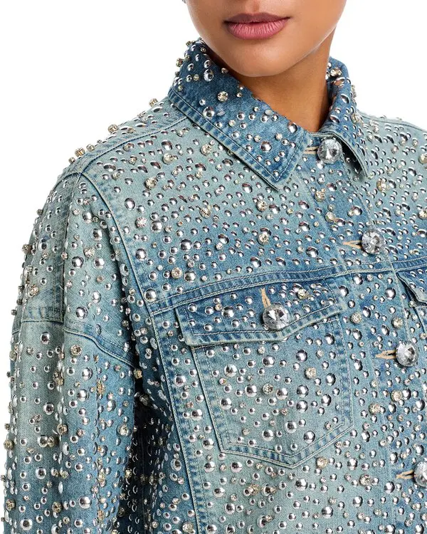 L'Agence Embellished High-low Jacket