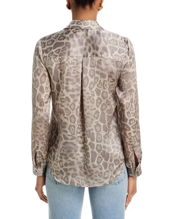 L'Agence Tyler Printed Silk Blouse