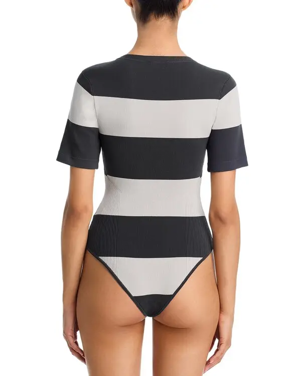L'Agence Rosemond Color Blocked Bodysuit