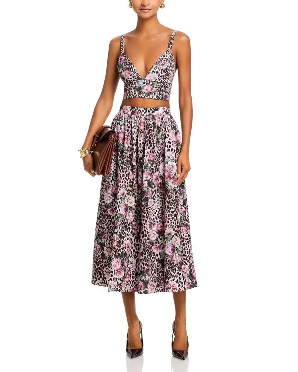 L'Agence Kaori Bralette Top - Multi Rose