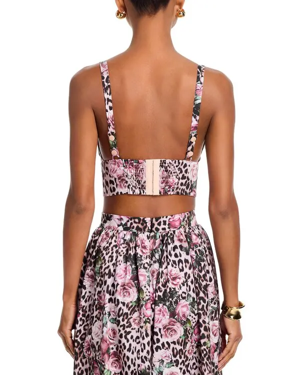 L'Agence Kaori Bralette Top - Multi Rose