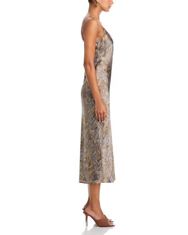 green dress and blue shoes Borage Heritage Midi Dress: Shop the Cozy Tiered Dress