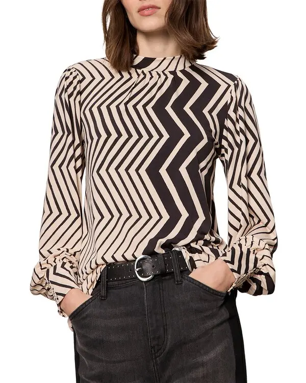 Sanctuary Hi Crew Blouse