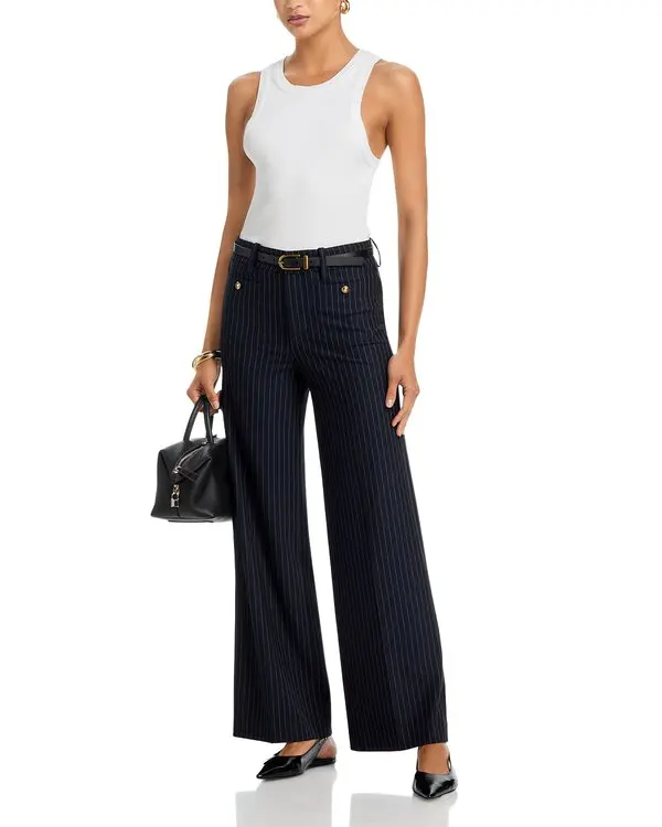 FRAME Slim Palazzo Pants