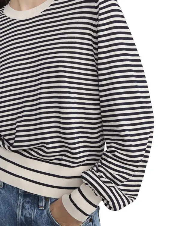 FRAME The Striped Knit Sweater