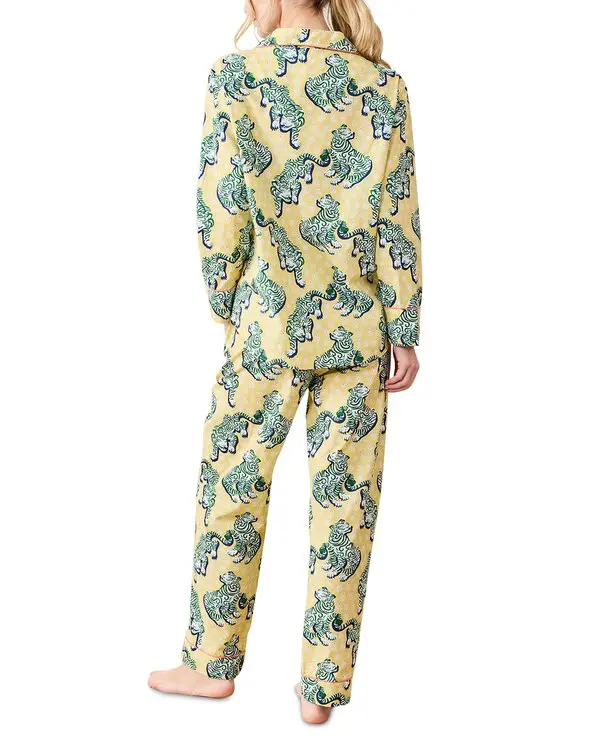 PRINTFRESH Print Fresh Printed Long Pajama Set