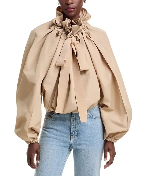 PATOU Iconic Volume Top - Beige