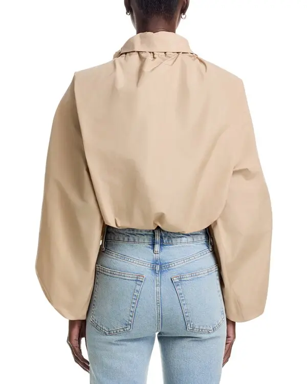PATOU Iconic Volume Top - Beige