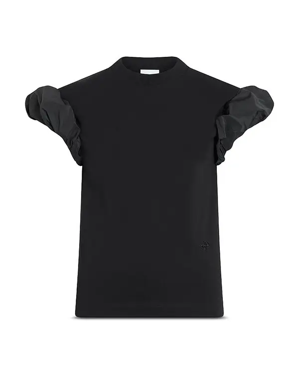Patou Faille Sleeved Tee - Black