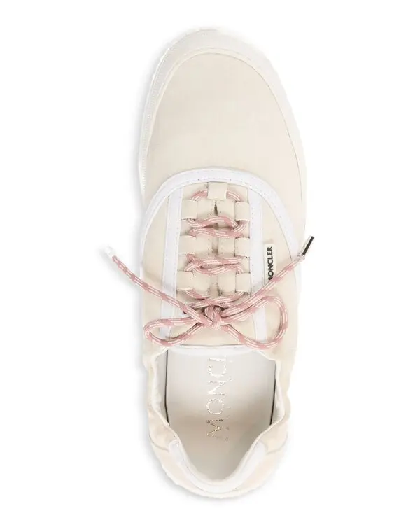 Moncler Vera Leisure Low Top Sneakers - Beige
