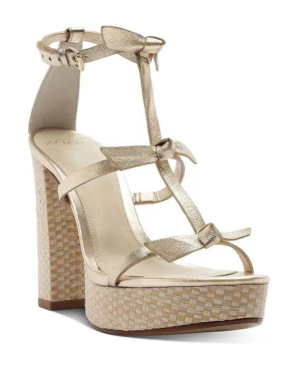 ALEXANDRE BIRMAN Slim Lolit Sandals - Golden
