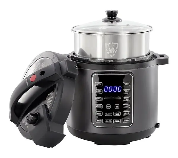 MEGACHEF 6 Quart 11-in-1 Electric Pressure Cook Er - One-color