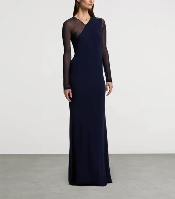 Ralph Lauren Brynn Jersey Maxi Dress