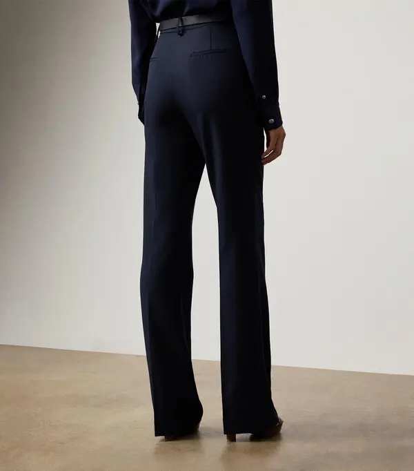 Ralph Lauren Wool Grain De Poudre Wrigley Trousers