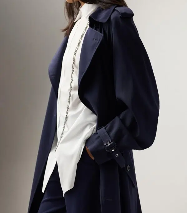 Ralph Lauren Wool-blend Alecia Trench Coat