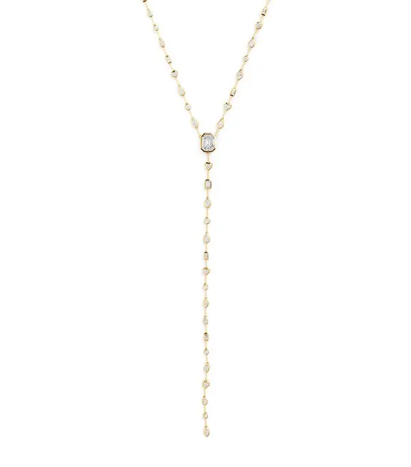 Shay Diamond Illusion Necklace - Gold