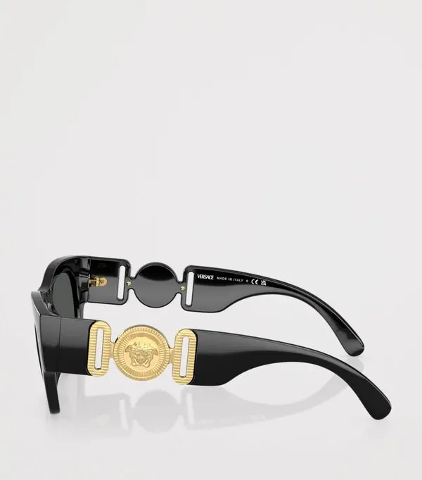 Versace Ve4479u Square Sunglasses - Black