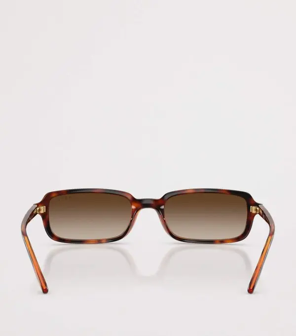 VOGUE Tortoiseshell Rectangular Sunglasses