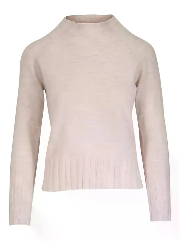 Kinross Cashmere Funnel-neck Sweater