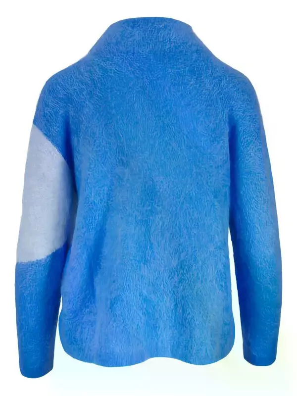 Akris Colourblock Sweater - Blue
