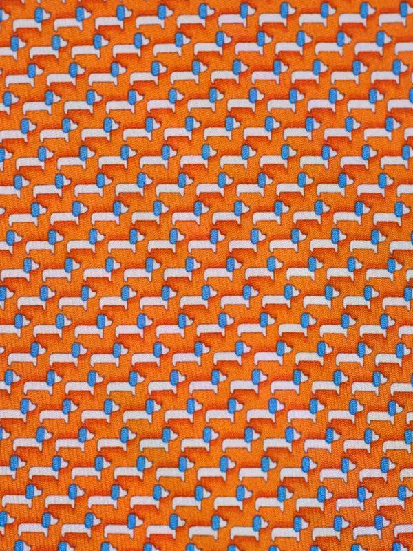 FERRAGAMO Patterned Silk Neck Tie