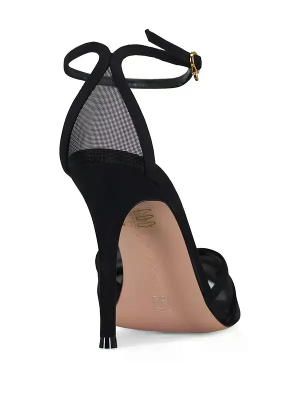 GIANVITO ROSSI Mesh Stiletto Sandals