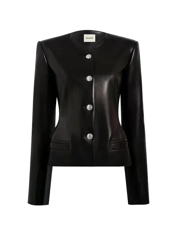 Khaite Nara Leather Jacket