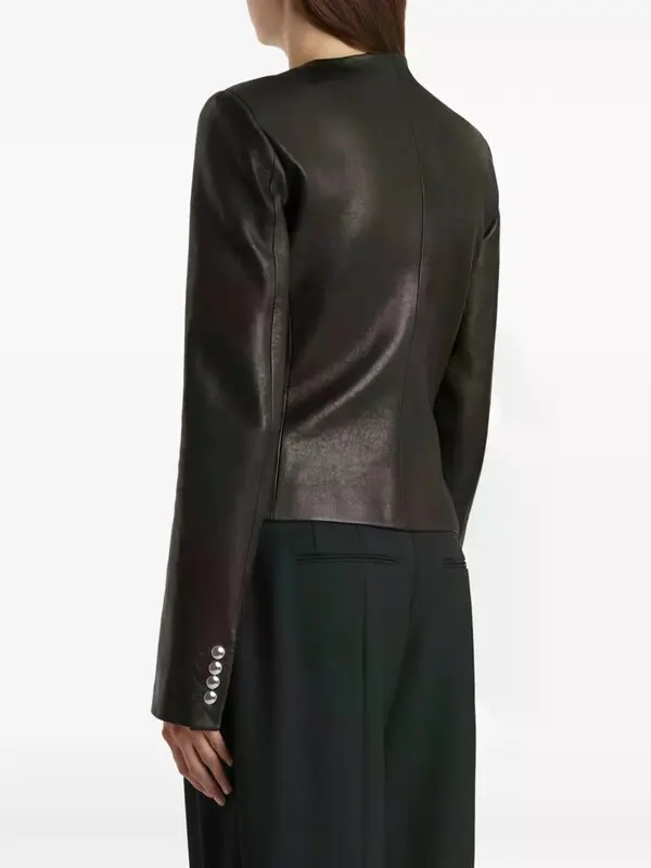 Khaite Nara Leather Jacket