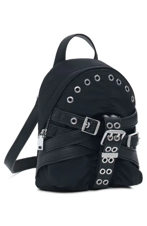 Desigual Mini Nylon Backpack - Black