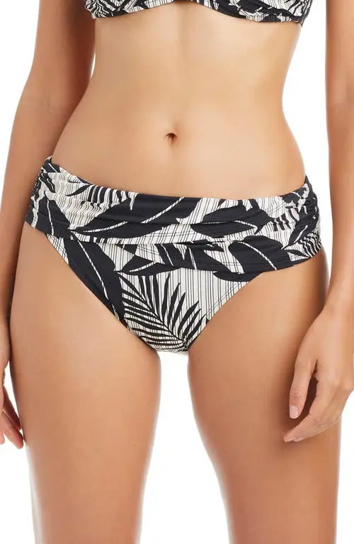ROD BEATTIE Sarong Hipster Bikini Bottom - Black