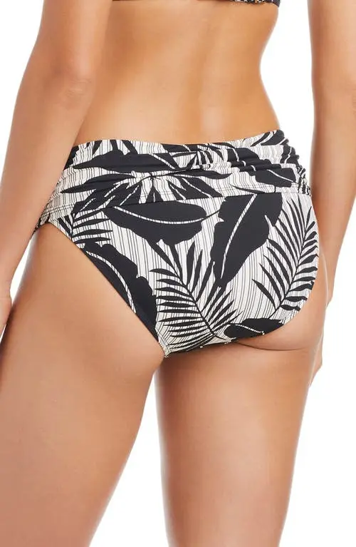 BLEU BY ROD BEATTIE Sarong Hipster Bikini Bottom - Black