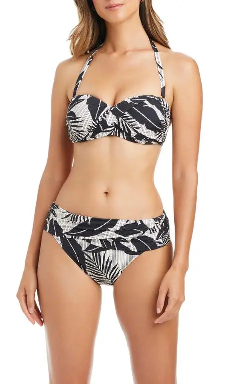 BLEU BY ROD BEATTIE Sarong Hipster Bikini Bottom - Black