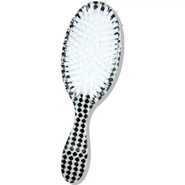 SOLAR ECLIPSE Polka Dot Hair Brush - Black Multi