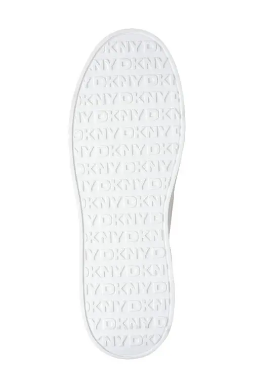 Dkny Mallory Studded Low-top Sneakers - Coconut