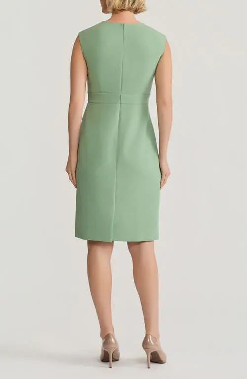 KASPER Cap Sleeve Sheath Dress