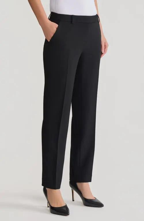 KASPER Straight Leg Trousers