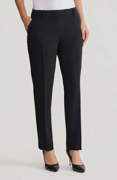 KASPER Straight Leg Trousers
